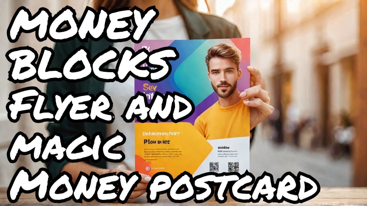 Money Blocks Flyer, How I Found Two Super Simple Ways To Earn At Home ...