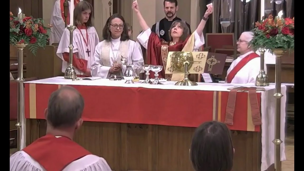 Liturgy of the Table First Eucharistic Prayer - YouTube