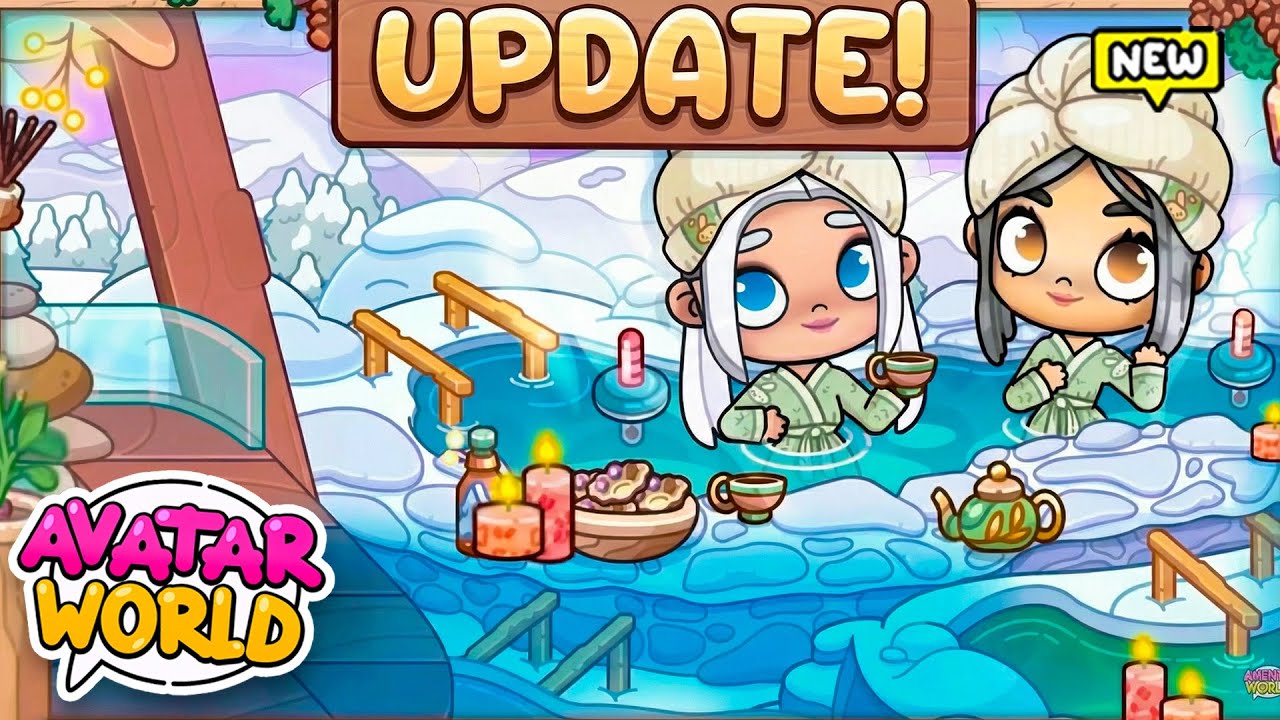 NEW! 😱 THE HOT SPRINGS SPA IN AVATAR WORLD!? ♨️🧖‍♀️ SECRETS INSIDE ...