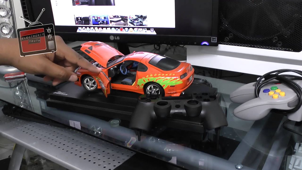 Custom PS4 Controller "The Fast and Furious" - YouTube