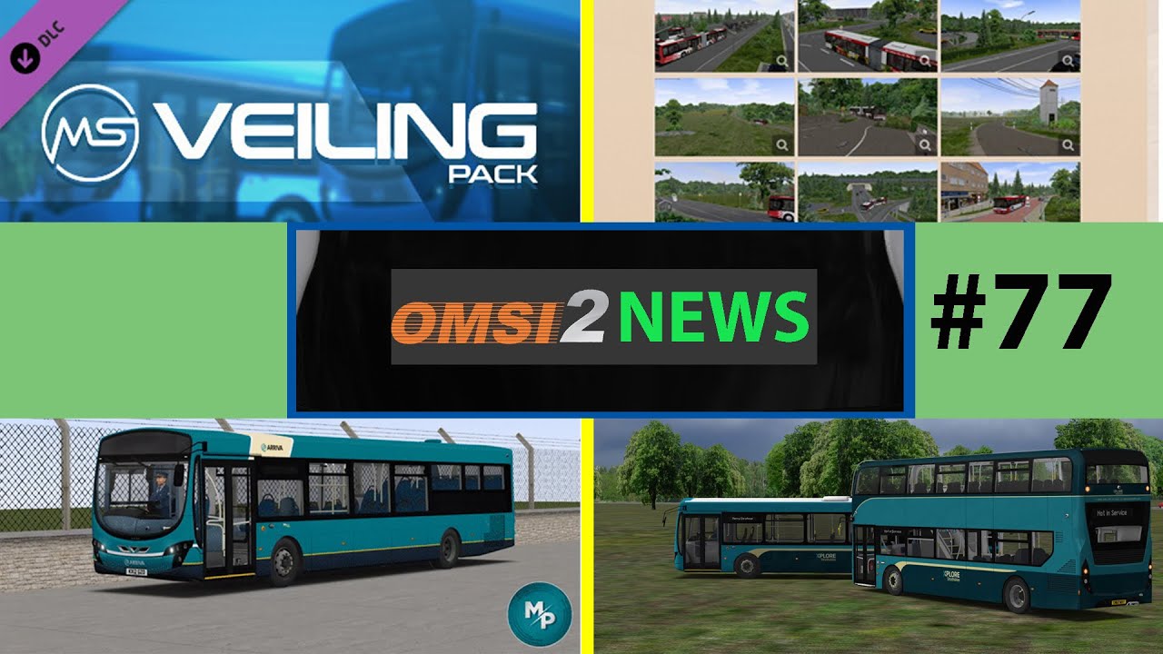 Omsi 2: News #77 | MS Veiling Pack Released, New German Map Haren out ...