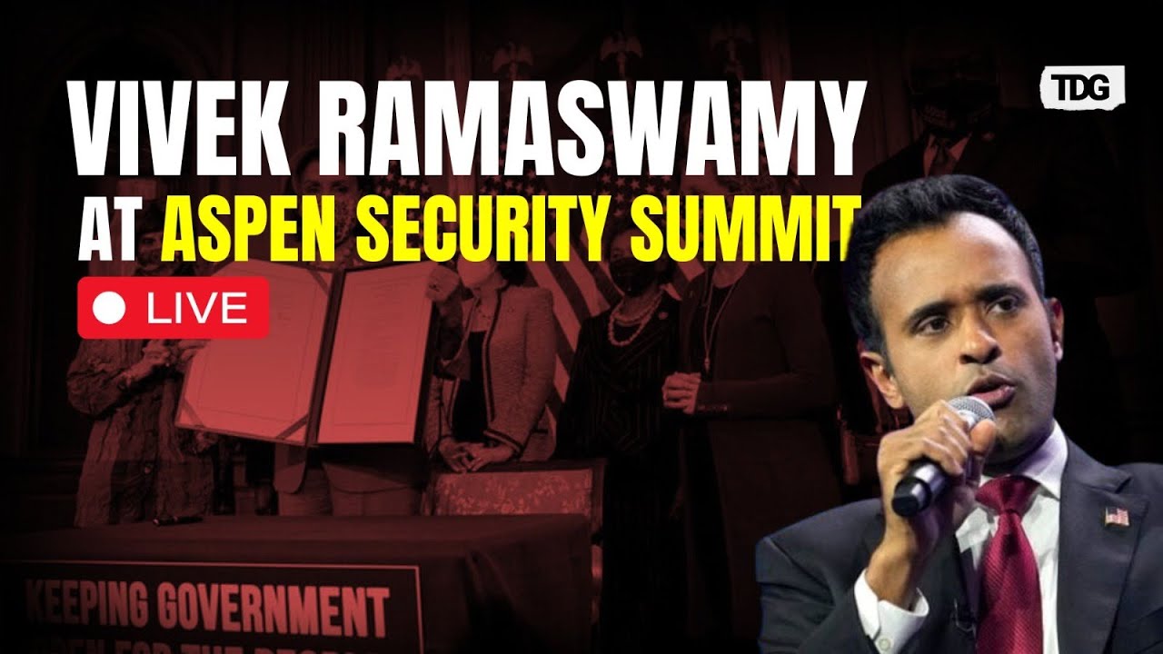 Vivek Ramaswamy LIVE : Department of Govt Efficiency's Future head ...