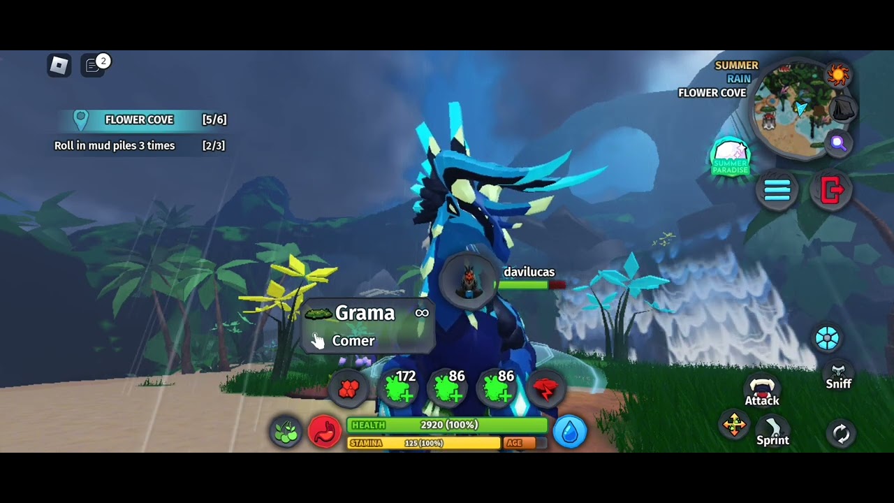 jogando de zethines criatura com rework (creatures of sonaria) - YouTube