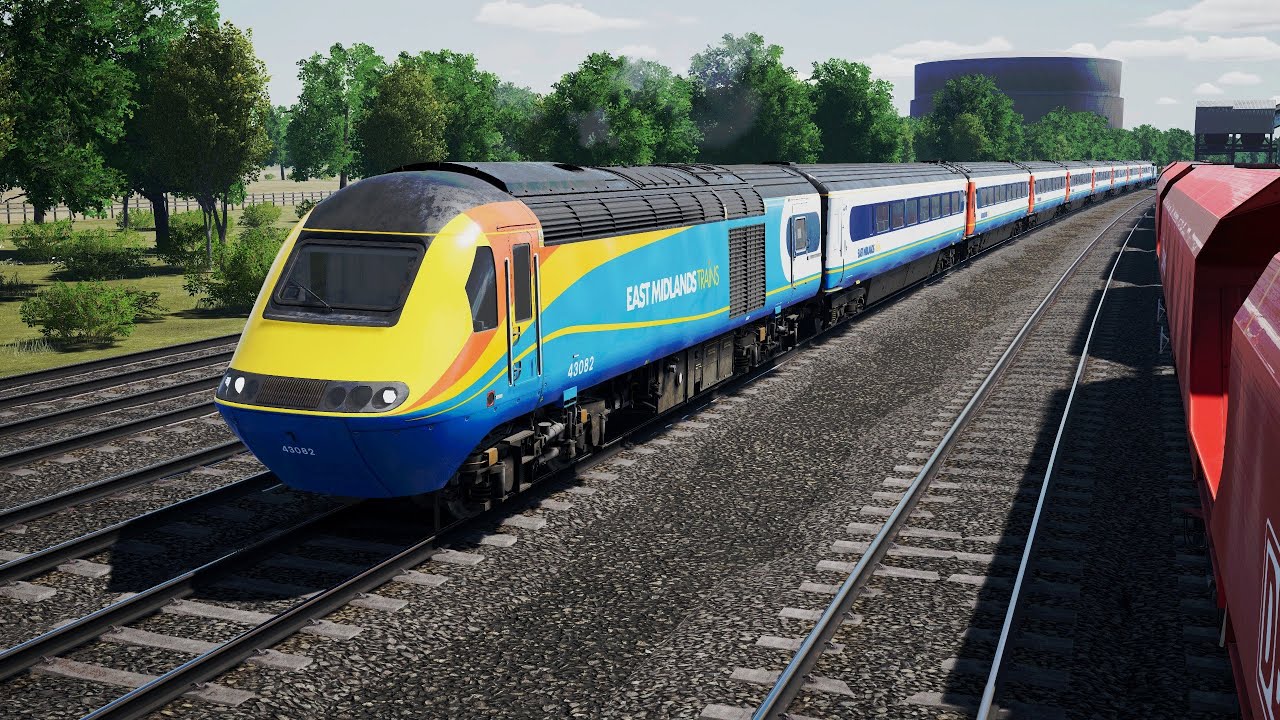 Train Sim World 3 BR Class 43 HST Midland Main line - YouTube