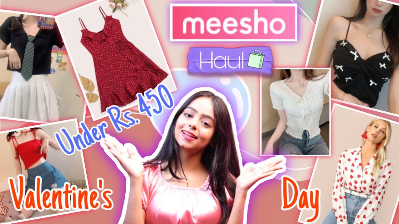 Meesho Korean Haul 2022 ♥️ |Valentine’s Day | Meesho Haul with Twist ...