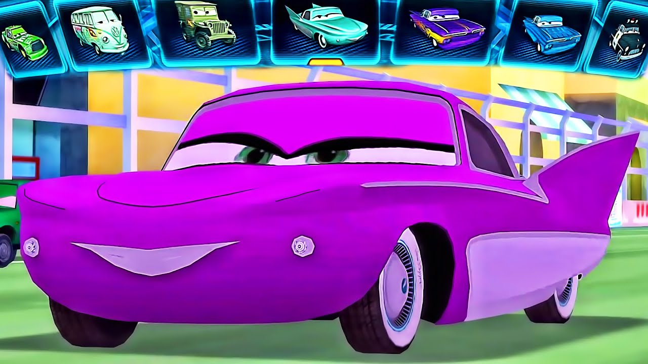Cars 2: The Video Game - Flo Pink skin - YouTube