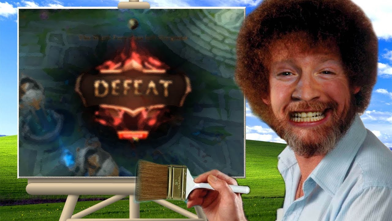 Ich bin Bob Ross! | LoL mit Zeichenpad [edit. Gameplay] - YouTube