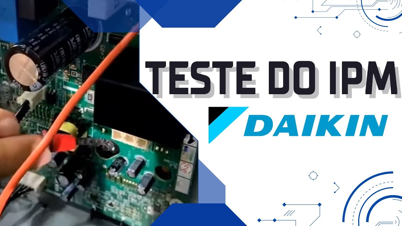 COMO FAZER O TESTE DO IPM - DAIKIN INVERTER #AME - YouTube