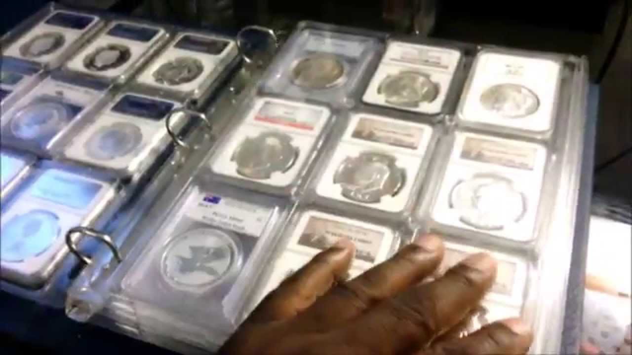 Storing My Slabbed Coins - YouTube