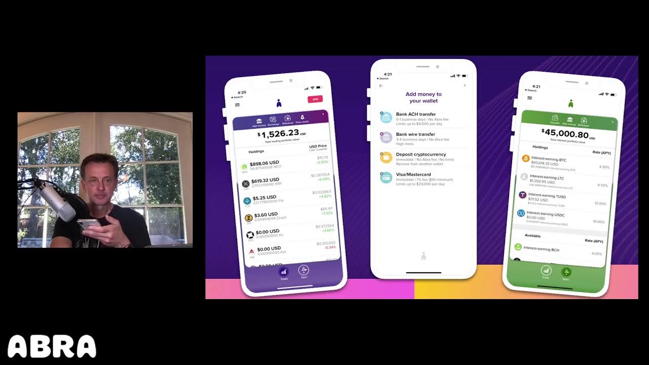Money Talks: Abra's Weekly Update & Live Q&A with CEO Bill Barhydt - YouTube