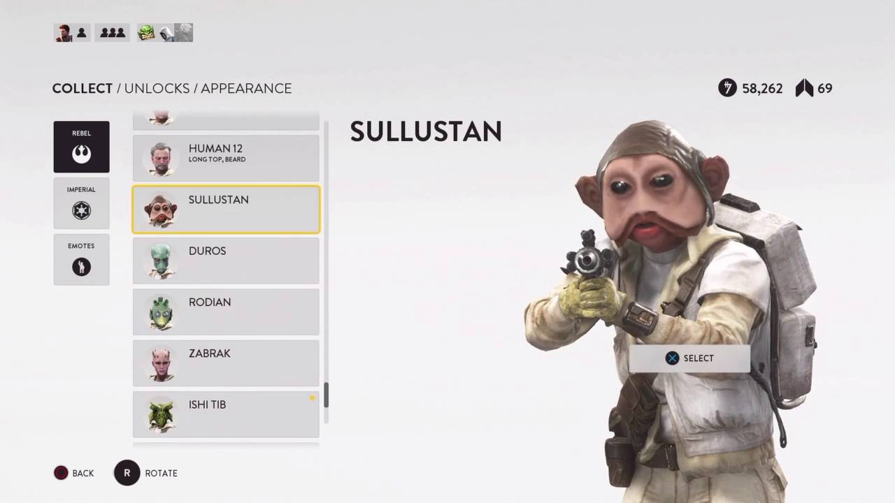 Star Wars Battlefront - Menu Navigation - YouTube