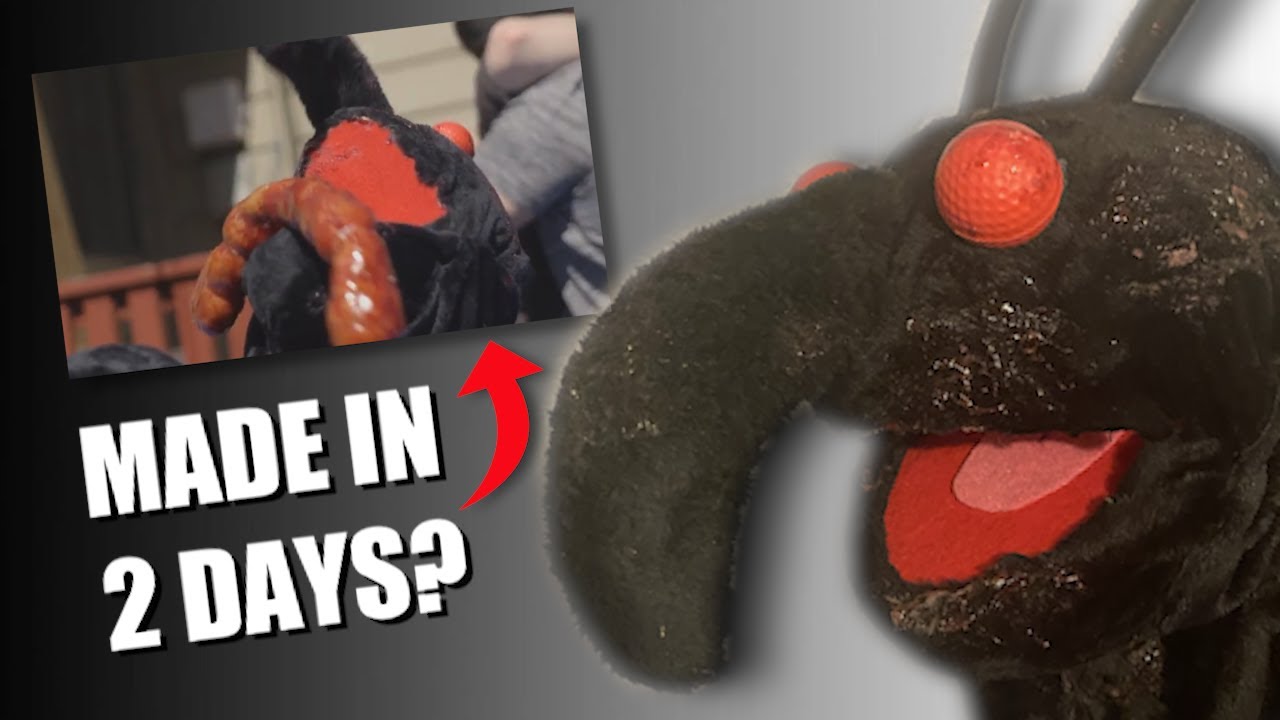 How I MADE a Puppet for a College Commercial - YouTube