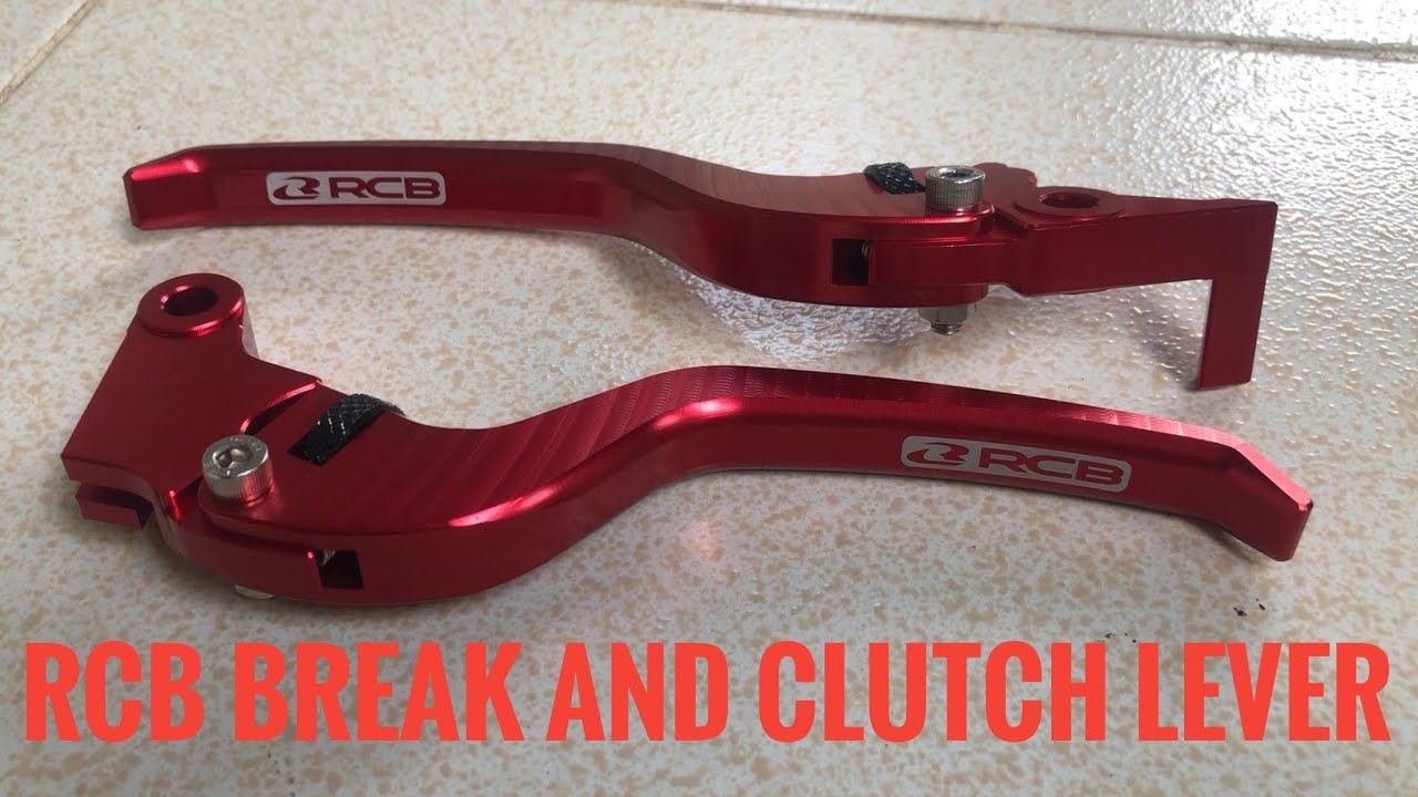 RCB BREAK AND CLUTCH LEVER | CBR 150 CARB TYPE - YouTube