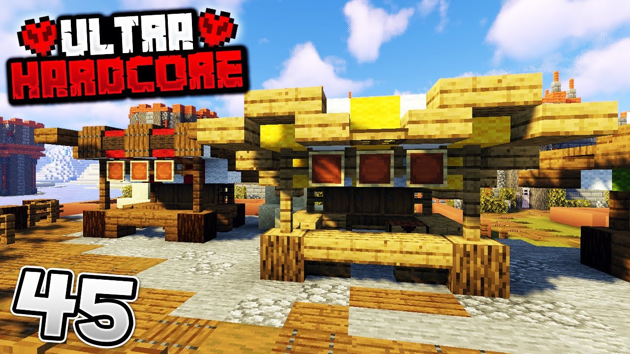 Cum Construiesti o Taraba ? - ULTRA HARDCORE Minecraft 1.16 - YouTube