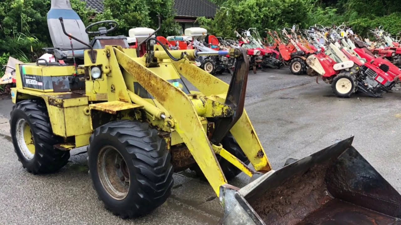 Wheel loader Mitsubishi WS200A - YouTube