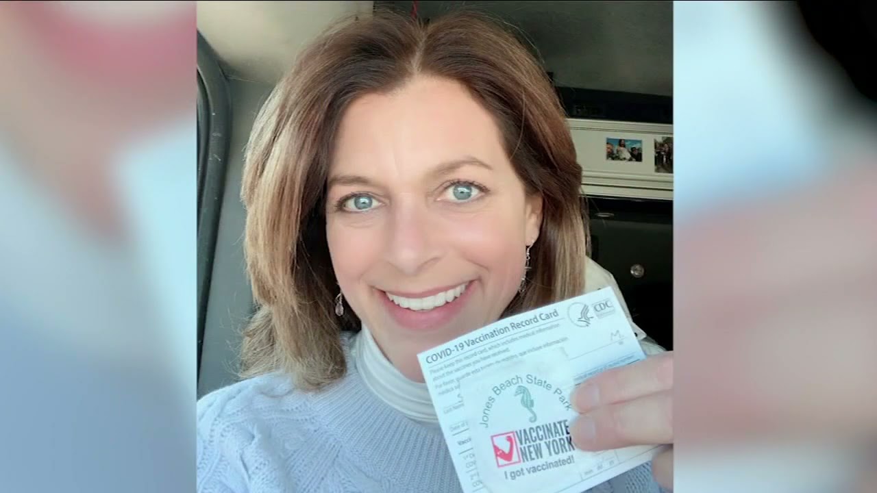 Stacey Sager contracts COVID between vaccine doses - YouTube