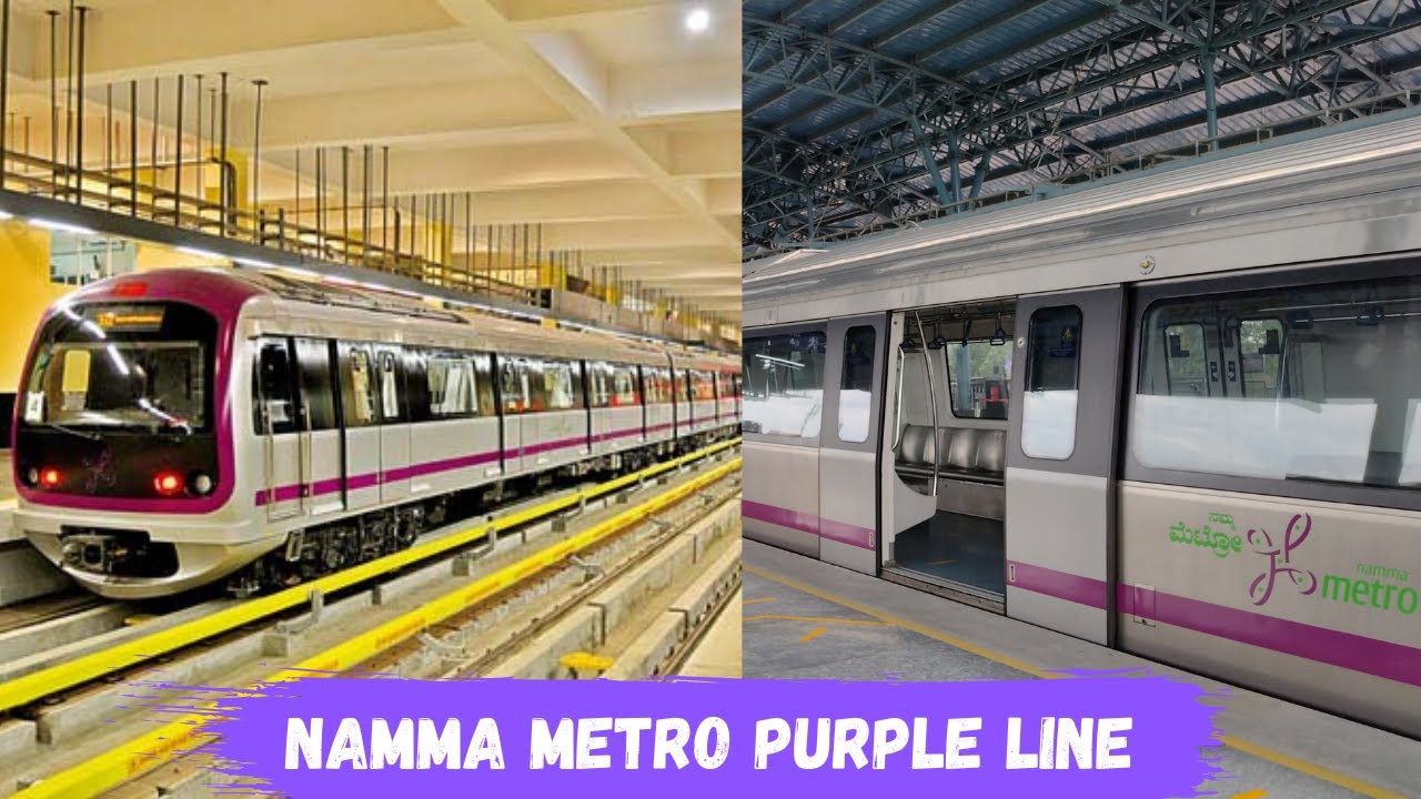 Namma Metro Purple Line Project details - YouTube