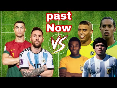 Ronaldo and Messi 🆚 Maradona, Pele, Ronaldinho, Ronaldo Nazario, 🔥🔥