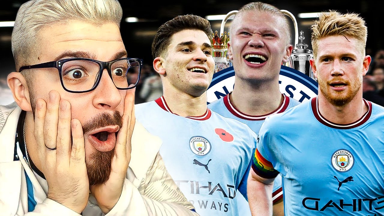 LA COBRA REACCIONA AL TRIPLETE DEL MANCHESTER CITY ⚽🏆🏆🏆 - YouTube