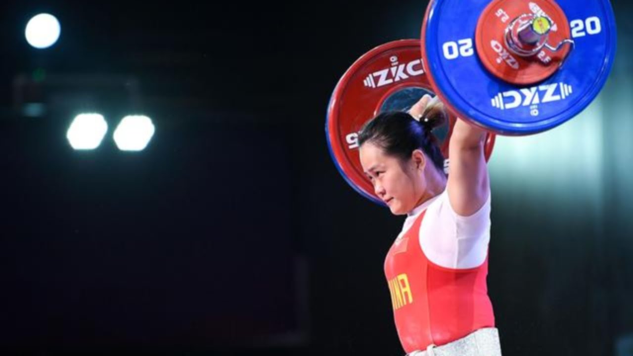 全运回放 Full match：举重女子64公斤级决赛 | Weightlifting Women's 64kg Final | 2021 ...