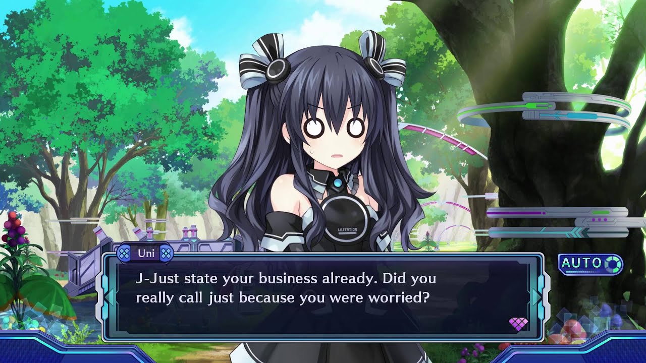 Megadimension Neptunia VII Neptunia G Dark Unicorn Boss Battle (Noire ...
