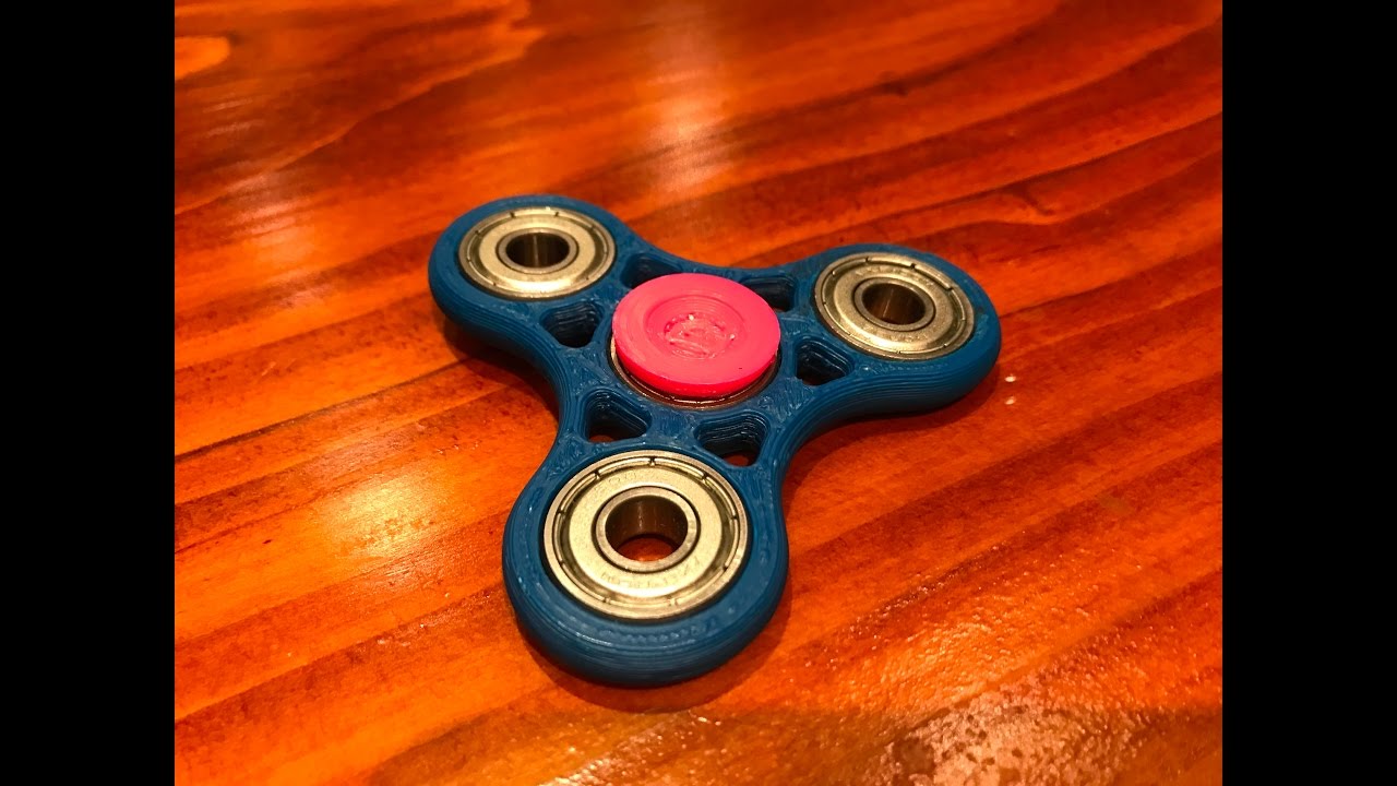 3D Printed Spinner - YouTube