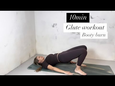 10 minute Legs and Booty workout NO equipment - YouTube