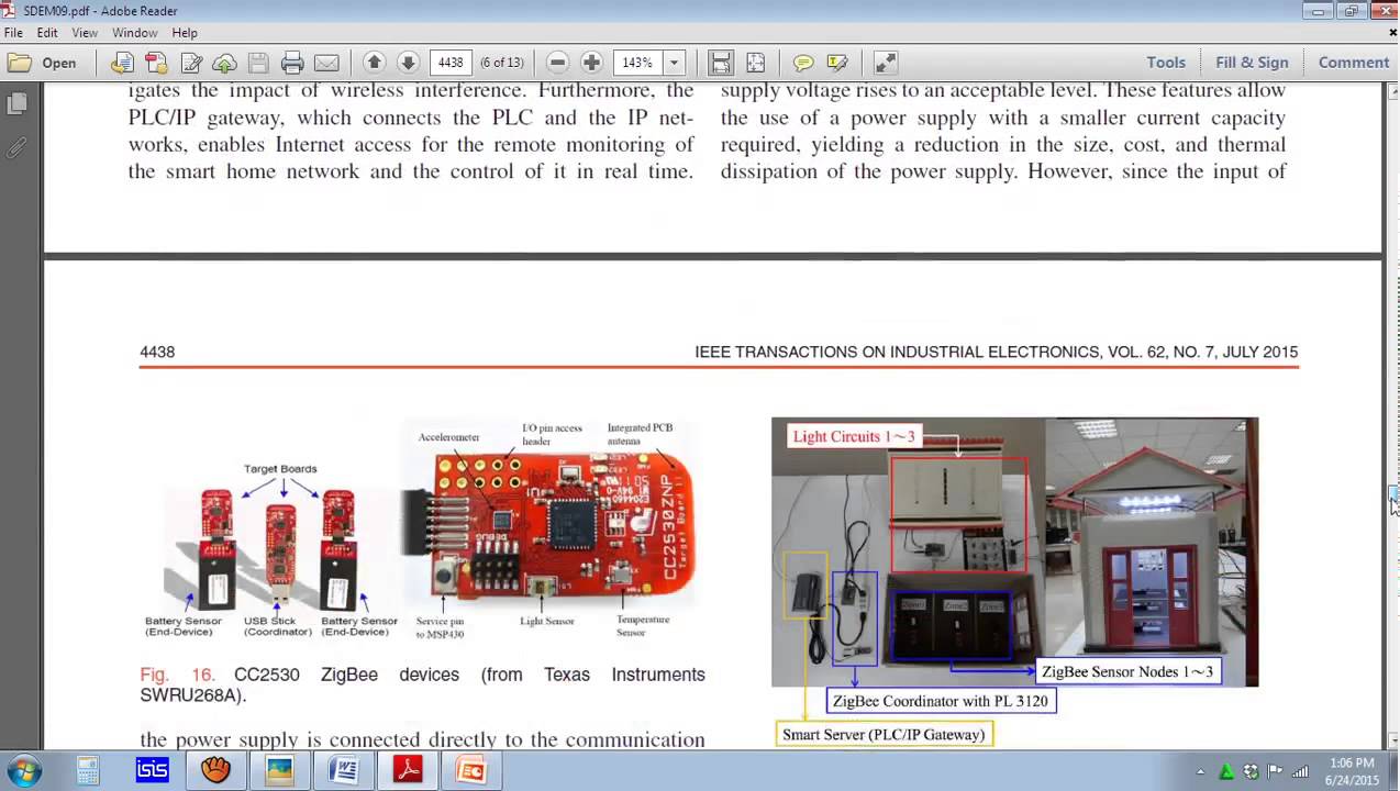 SD IEEE EMBEDDED Design and Implementation of Smart Home Control Systems Based on Wireless ...