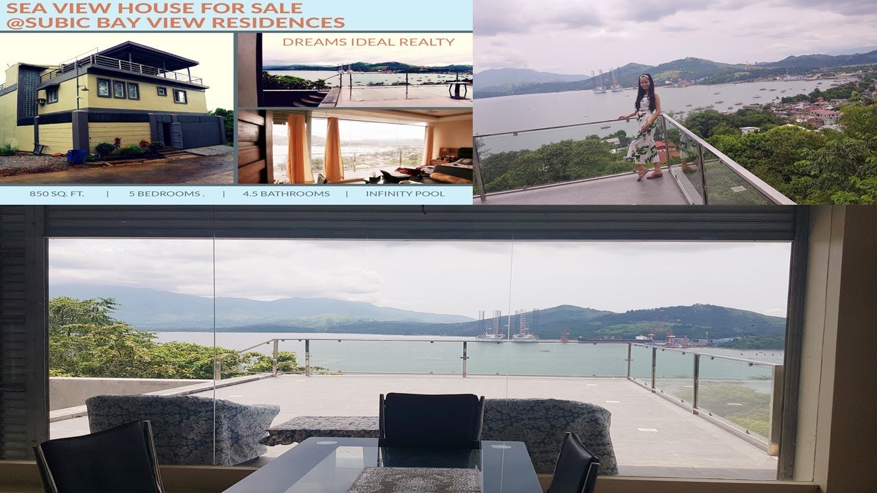 Subic Bay View Residences House with Swimming Pool for Sale// Home with ...