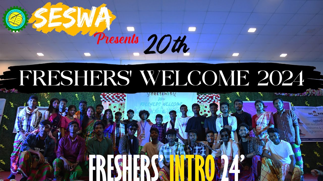 Freshers' Introduction (Batch 23-24) | SESWA 20th Freshers' Welcome ...