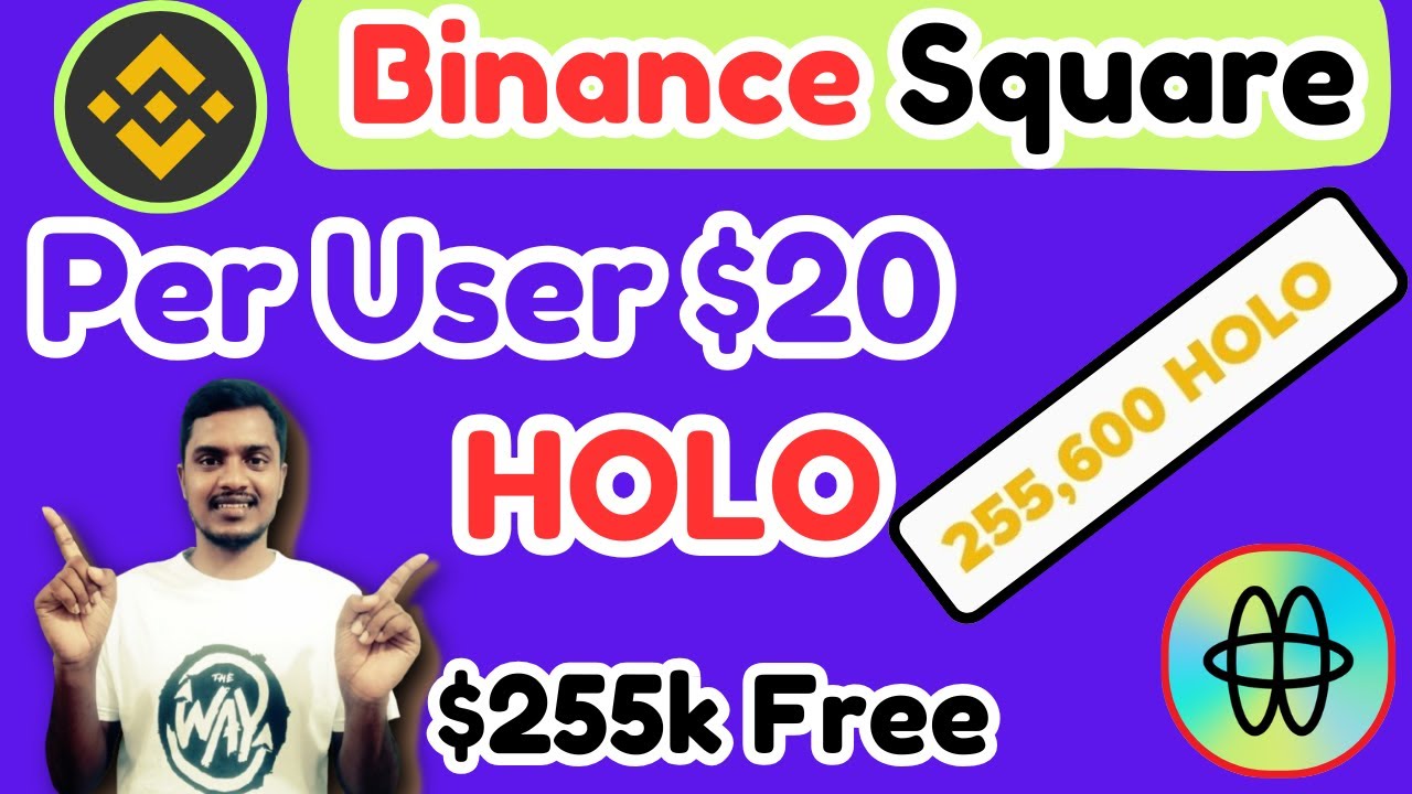 🚀 Win Your Share of 255,600 $HOLO | Binance Square CreatorPad Guide 🔥 - YouTube