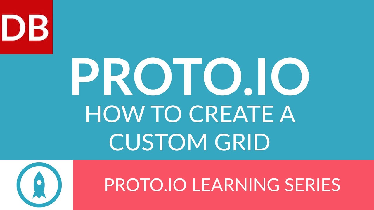 Creating a Custom Grid | Proto.io Prototyping Tool - YouTube