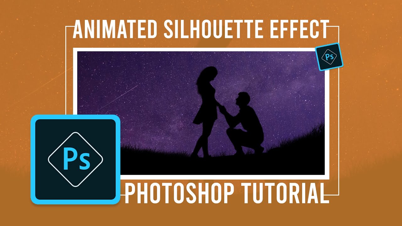 Animated Silhouette Effect (Photoshop Tutorial) - YouTube