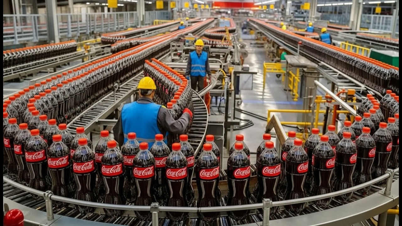 Coca-Cola Production Line Explained: Automated Machinery & Logistics ...
