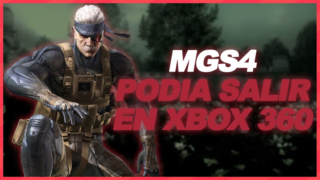 METAL GEAR SOLID 4 PODÍA SALIR EN 360 ¿MGS MASTER COLLECTION VOL2 ...