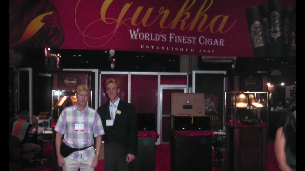 Oliver Hyams of Gurka Cigars at 2012 IPCPR Trade Show - YouTube