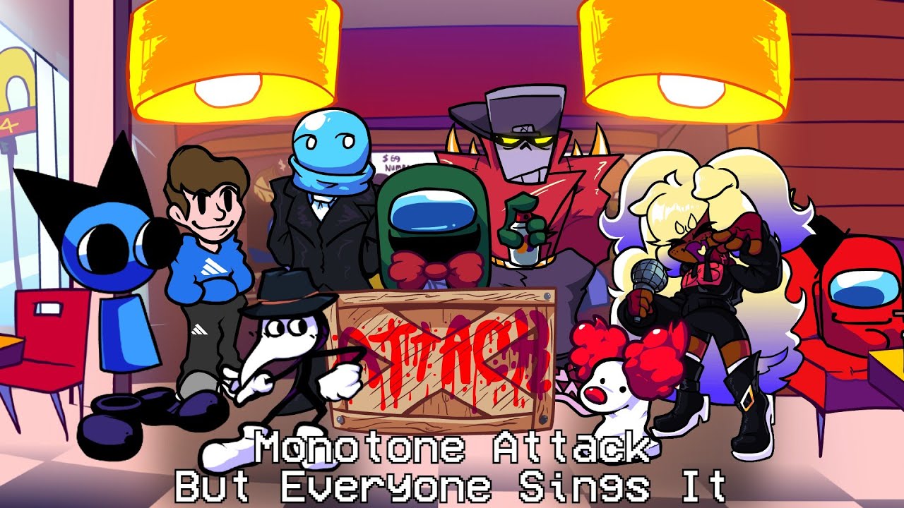 Monotone Attack But Everyone Sings It - [BETADCIU] - YouTube