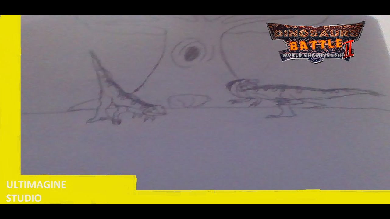 Diceratops vs Raptorex [ drawing version battle ] - YouTube