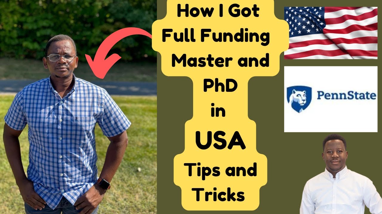 How I Won Full Funding for Masters & PhD in USA | Proven Tips for ...
