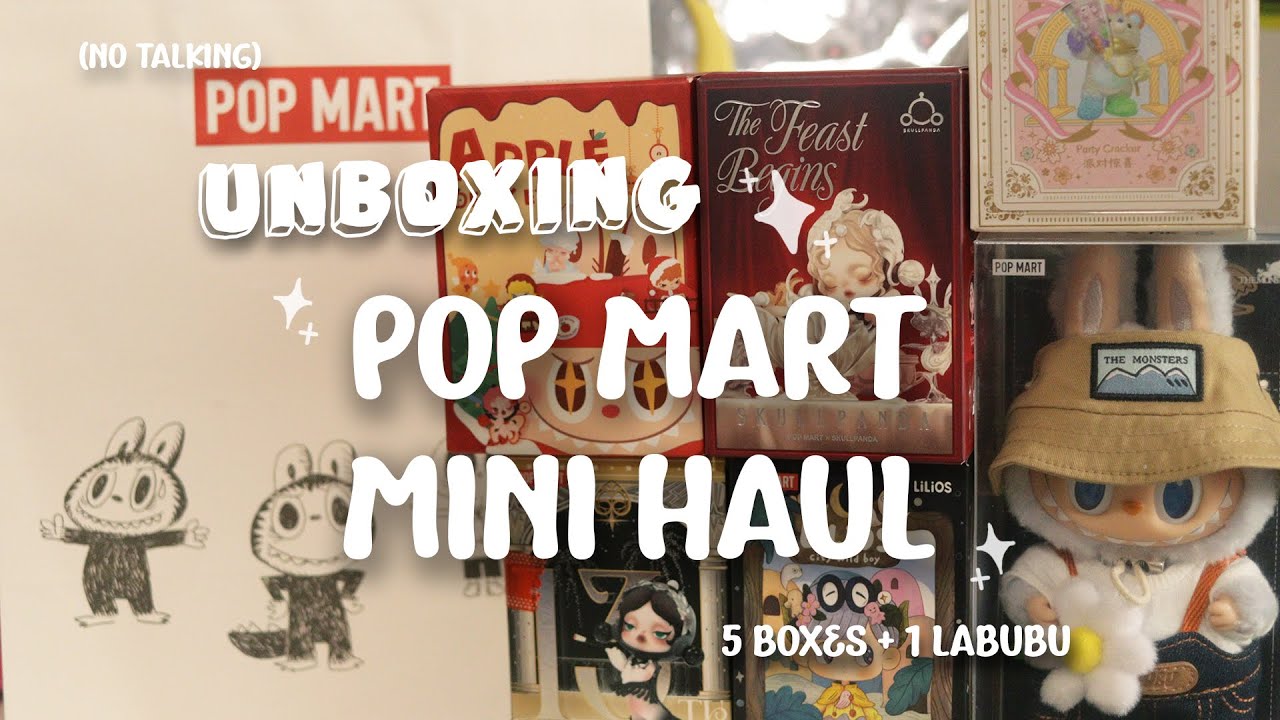 Mini Pop Mart Unboxing - YouTube