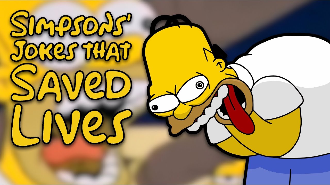 How Some of the Best Jokes in ‘The Simpsons’ Saved Multiple Lives - YouTube