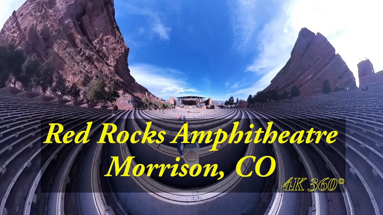 Morrison, Colorado | Red Rocks Park & Amphitheater Walk | 4K 360° - YouTube