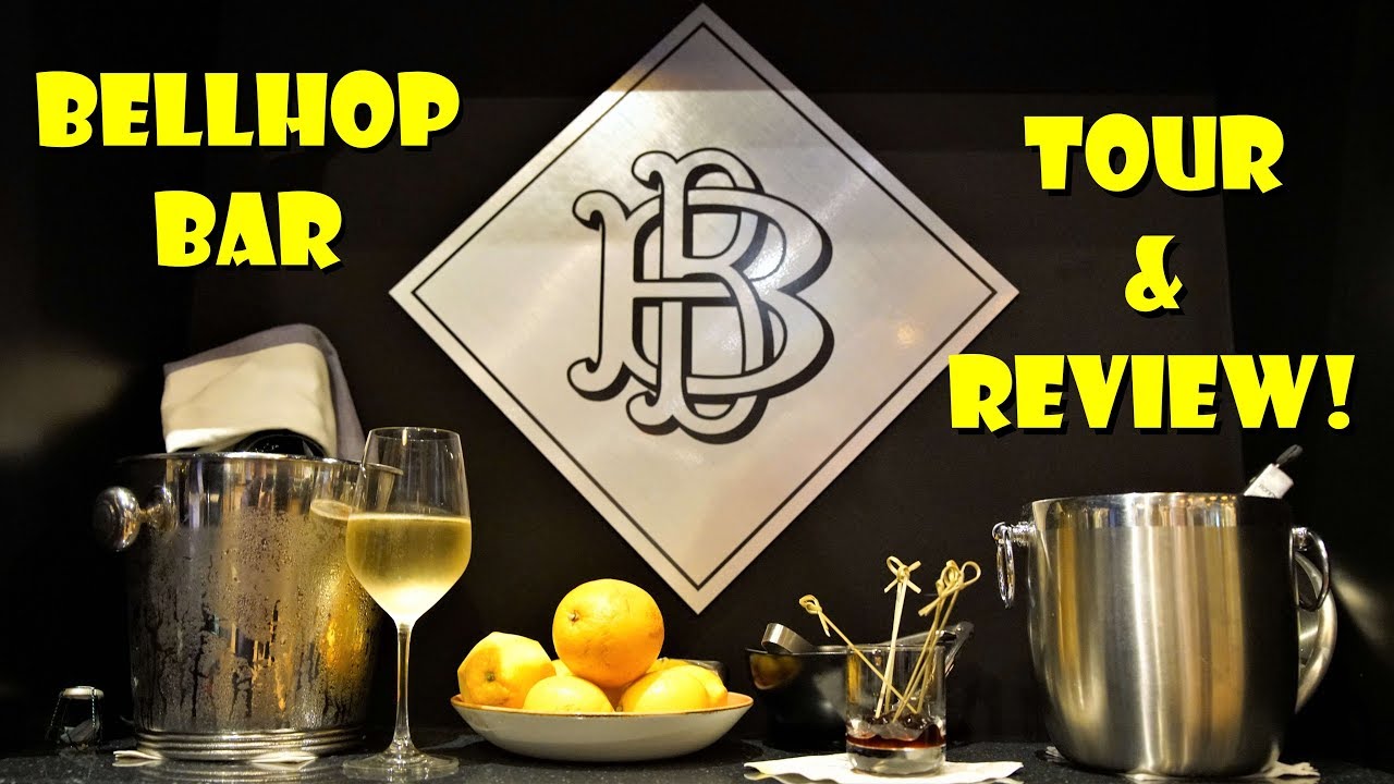Bellhop Bar Tour & Review Loews Hotels & Resorts Universal Orlando ...