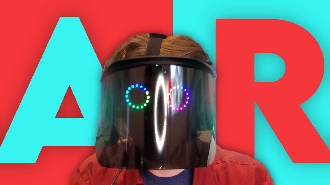 A third slightly chaotic AR headset project - YouTube
