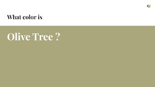 Olive Tree color #aba77c hex color - Green color - Cool color aba77c