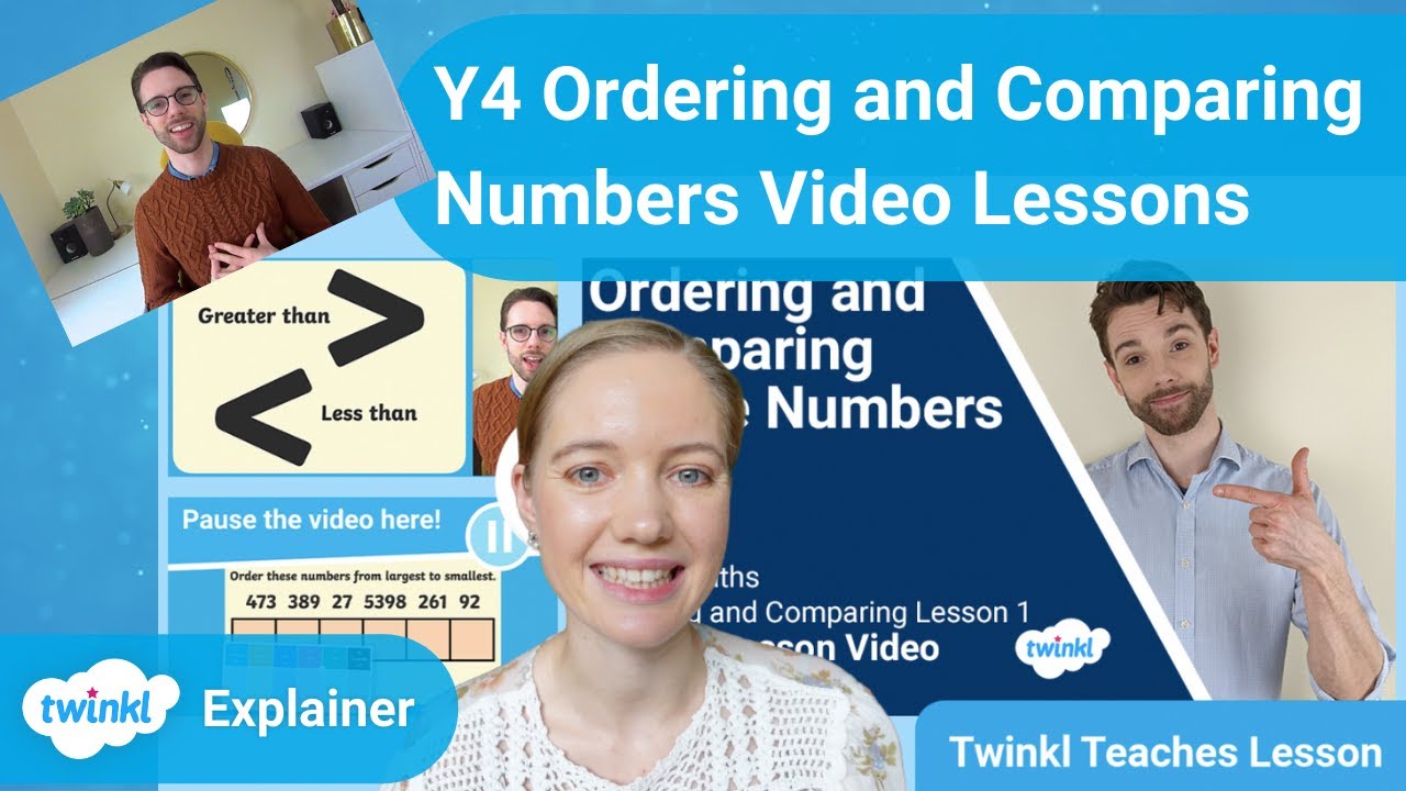 Year 4 Ordering and Comparing Numbers - YouTube