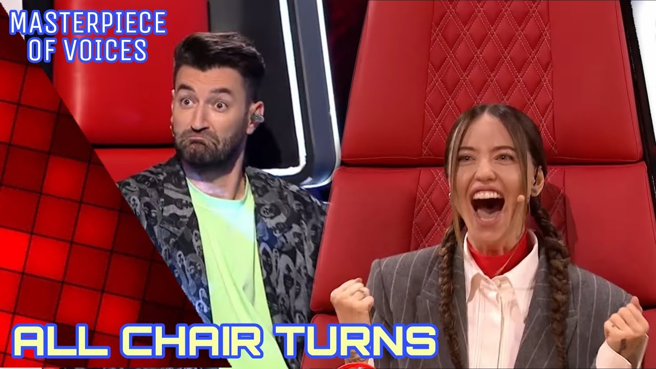 Amazing All Chair Turns in The Voice - YouTube