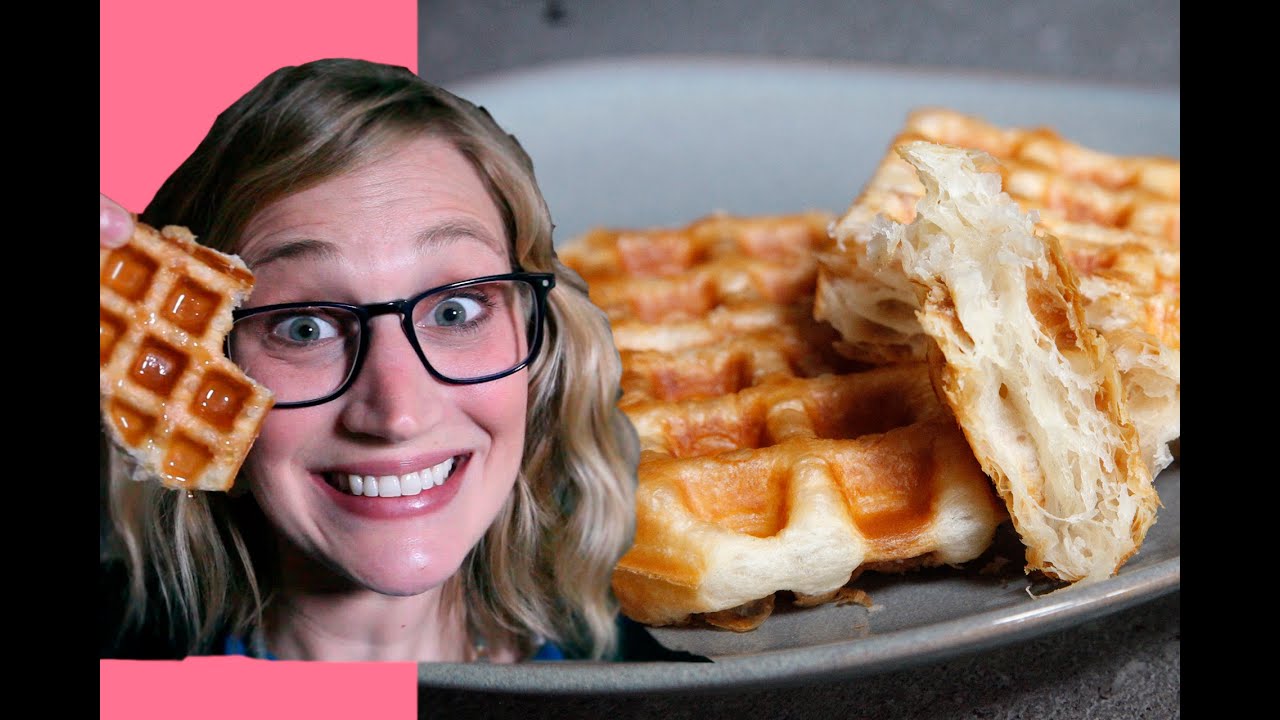 Waffle + Croissant = Croffle! - YouTube