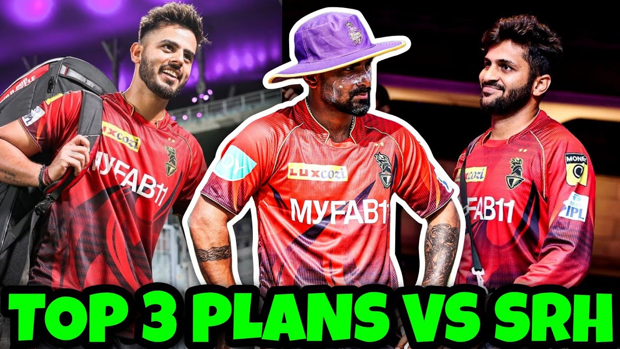 IPL 2023: KKR vs SRH | Major Plans & Strategies by Head Coach & Captain ...