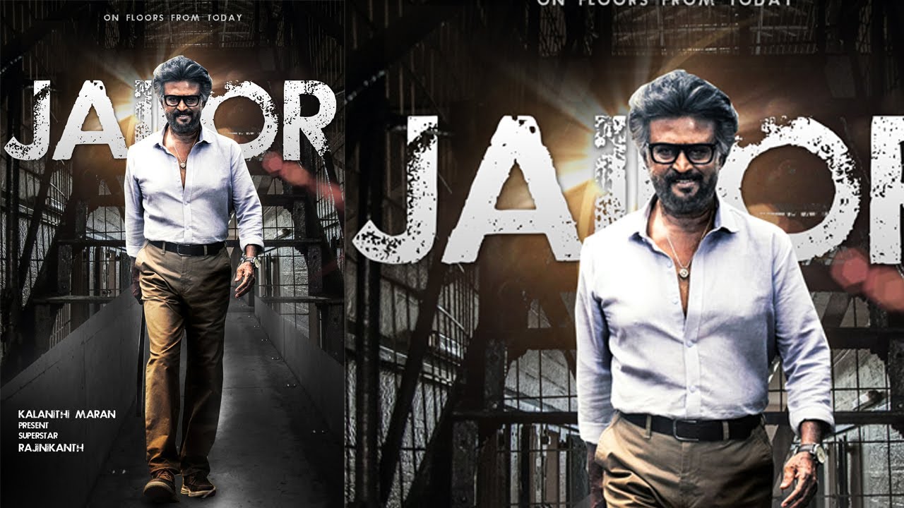 JAILER Film Poster Design |Adobe Photoshop Tutorial | Superstar ...